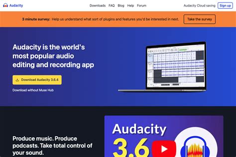 Audacity — The Worlds Most Popular Audio Editing And Recording App Edit Mix And Enhance Your