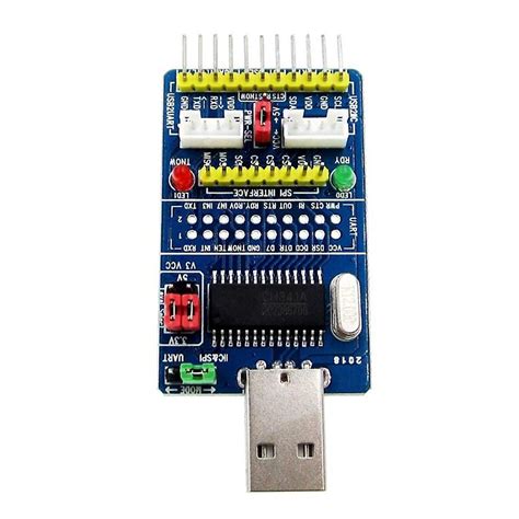 Ch341a Series Usb To Spi I2c Iic Uart Ttl Isp Serial Adapter Epp Mem Converter Fruugo No