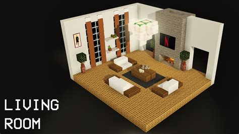 Minecraft Living Room Furniture Ideas