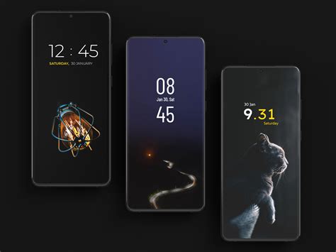 digital clock widget for android download