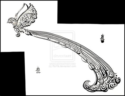 Bird Calligraphy By RoiYik On DeviantART Arabic Calligraphy Art Calligraphy Art Piopio