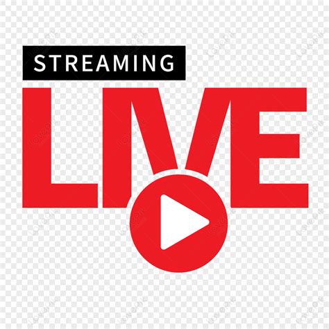 라이브 방송의 레드 아트 일러스트 라벨볼륨 재생플랫 Png 일러스트 무료 다운로드 Lovepik