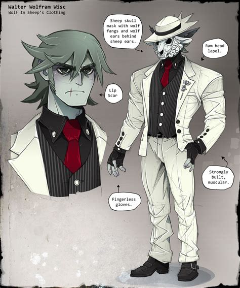 Walter Wisc Reference Sheet By Bezzalair On Deviantart