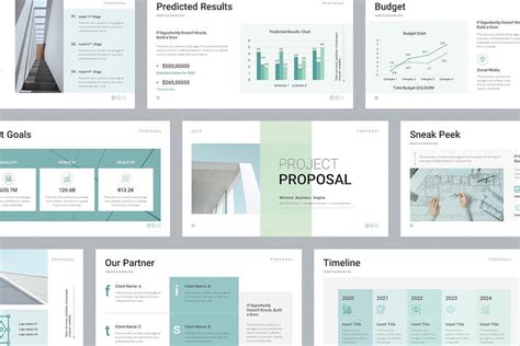 Шаблон Keynote проектного предложения Шаблоны презентаций Envato Elements