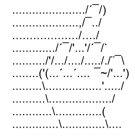Middle Finger Ascii Art Ascii Art Emoji Drawing Sweet Text Messages