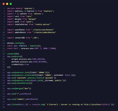 Abhinav K On Linkedin Typescript Expressjs Nodejs Morgan Mongoose