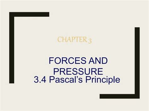pascal s principle ppt