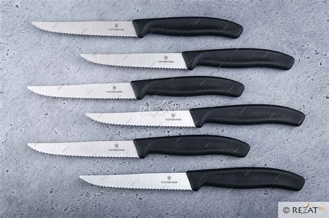 Набор из 6-ти ножей для стейка Victorinox Cutlery 11 см 6.7233.6 купить ...