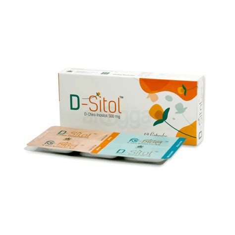 D Sitol 500mg Capsule Arogga Online Pharmacy