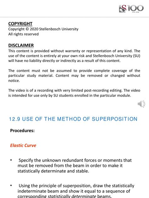 Deflection Of Beams Superposition Pdf Beam Structure Classical