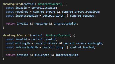 Angular Identifier Required Is Not Defined Type Does Not Contain Such A Member Issue