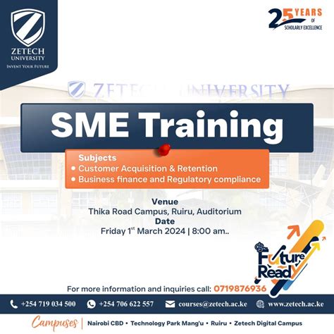 zetech university on linkedin karibuzetech empoweringsmes