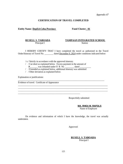 appendix 47 ctc pdf