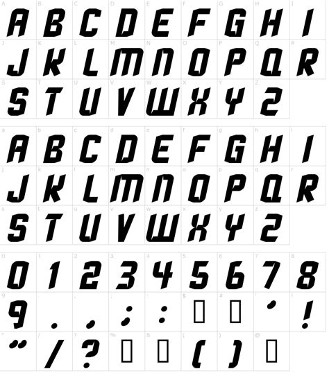 strange phenomena font download