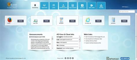 A New Design Has Been Updated To Citrix Storefront 3 0 Receiver Web