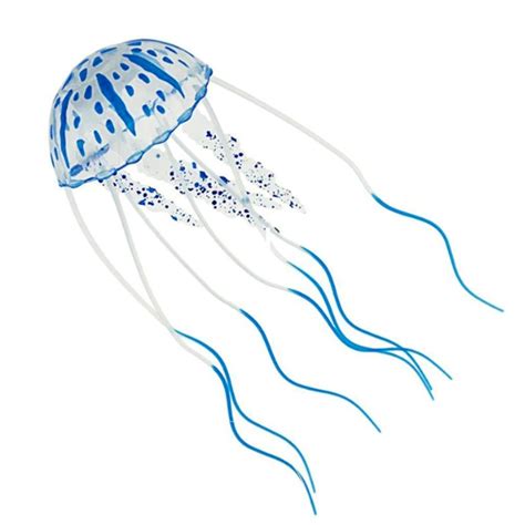 Медуза силиконовая 5 см JellyFish ZZ-MS5 - Дизайн аквариума - Zelena Zoo