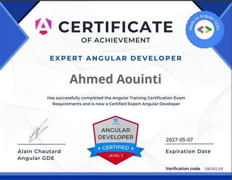 Ahmed Aouinti On Linkedin Expertangular Certification Training