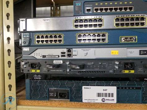 4 Cisco Network Switches 2 Cisco Routers And Cisco 2300 Power System Roller Auctions