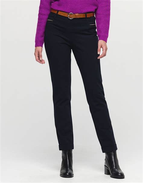 Jegging 78e Milano Bleu Bleu Marine Premiers Sons Mannequin