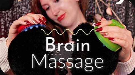 ASMR Massage for Your Brain 🧠 Strong Fluffy Mic/Head Scratch for Tingles, Sleep, Study (NO ...