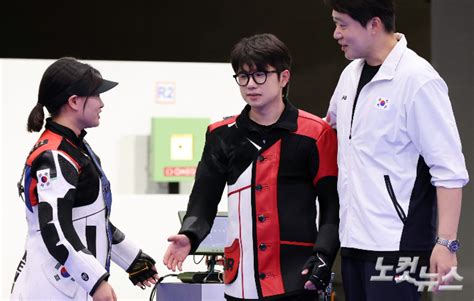 금지현·박하준 공기소총 혼성 첫 은메달 쾌거[파리한컷] 노컷뉴스