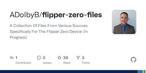 github adolbyb flipper zero files a collection of files from various