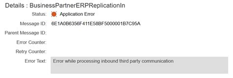 exception error in message header mapping agent sap community