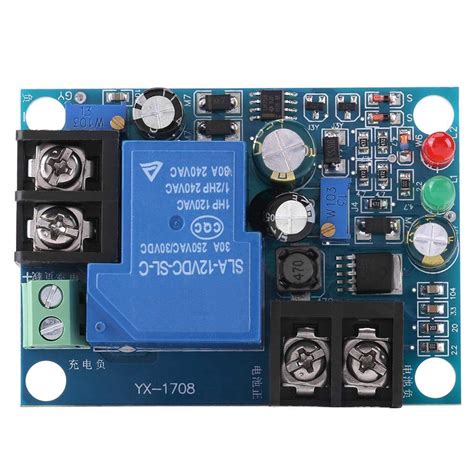 12v 24v 36v 48v Control Module 30a Automatic Battery Charger Charging Controller