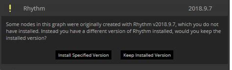 Rhythm Package Missing Nodes Packages Dynamo