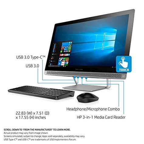 All In One Pc Reviews Hp Pavilion Inch All In One Intel Core I T Gb Of Ram Tb