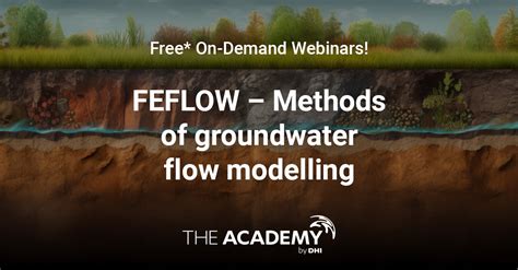On Demand Webinar Feflow Methods Of Groundwater Flow Modelling