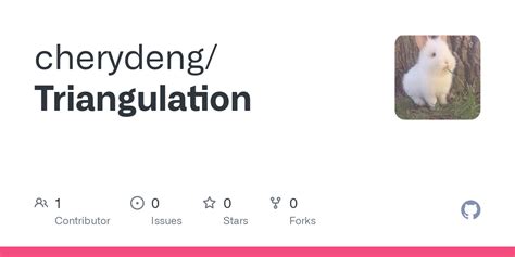 GitHub Cherydeng Triangulation