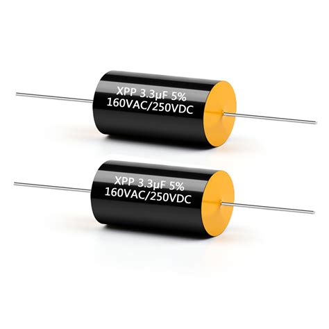 2pcs 커패시터 주파수 분배기 250v 33 미크로포맷 자동차 트위터