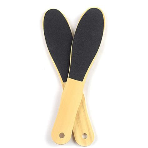 Badu Bg Професионално средство за премахване на мазоли за пили за крака Дървено ренде за педикюр