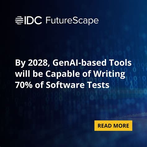 Genai Tools For Software Development In Asiapacific Idc Asiapacific Posted On The Topic