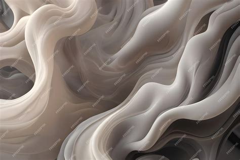 Premium Photo Abstract Monochrome Wavy Texture