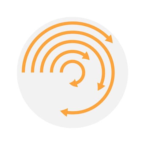 Premium Vector Circular Arrow Infographic Chart Design Element