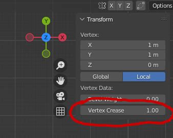 Python How To Make Vertex A Corner For Subd Modifier Blender Stack Exchange