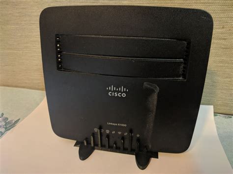 Linksys X1000 Router Vertical Stand By Mattoni Download Free Stl Model