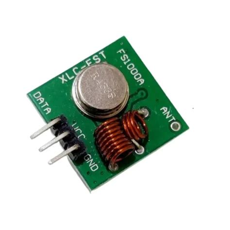 Módulo Transmissor RF 433MHz XLC FST FS1000A Tech Sul Eletrônicos
