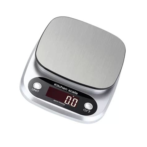 orologio calcolatore digitale cucina scala alimentare caffè acciaio