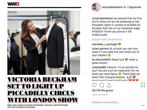 Victoria Beckham Llega Con Su Marca Por Primera Vez A La Fashion Week
