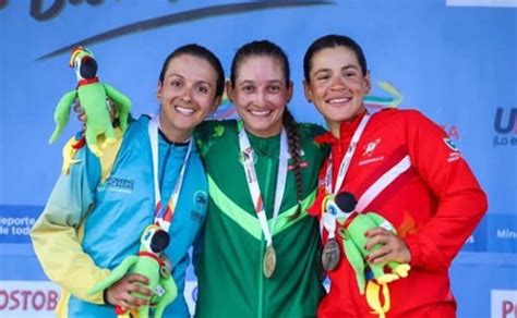 Katherin Montoya Se Impuso En La Prueba De Ruta En Los Juegos