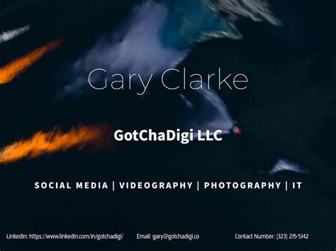 gary clarke on linkedin gary clarke gotchadigi portfolio