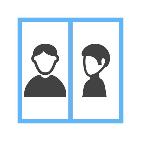 Arrested Criminal Glyph Blue And Black Icon 10899885 Vector Art At Vecteezy