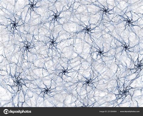 abstract illustration fractals image looks neural network colorful