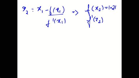 Solved 1 Calculate Two Iterations Of Newtons Method To Approximate A