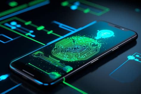 Premium Photo Closeup Of A Contactless Payment Transaction Generative Ai