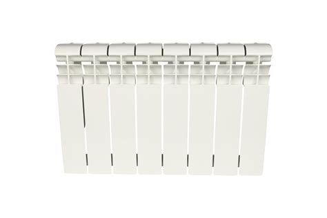 Алюминиевый радиатор ROMMER Profi 350 AL350-80-80-080 8 секций RAL9016 ...