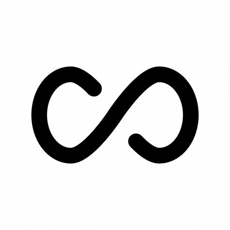 infinite loop loop math physic science icon download on iconfinder